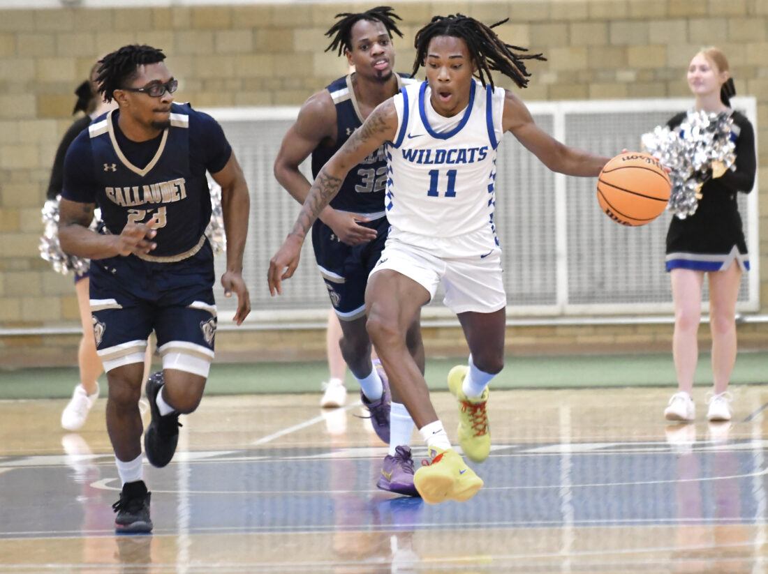 Penn College men defeat Gallaudet as Gavin Barrett scores 1,000th point ...